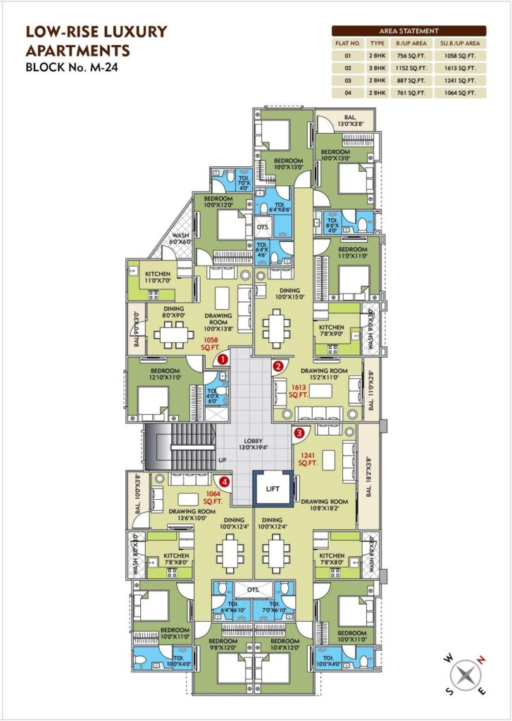 Low Rise Luxury Apartments in Indore - SS Infinitus