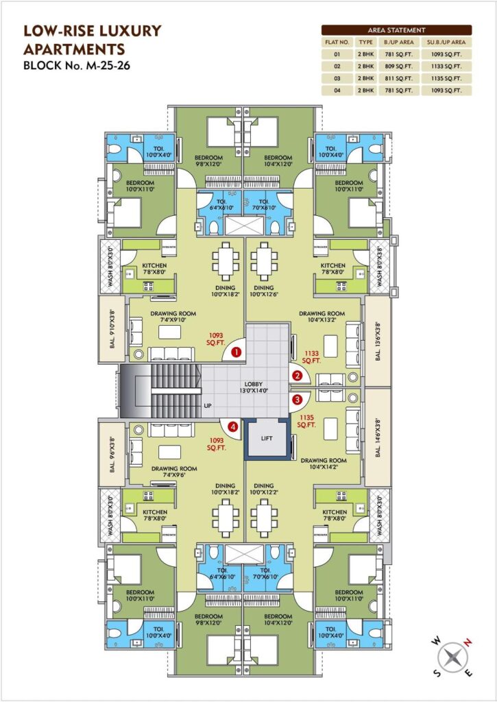 Low Rise Luxury Apartments in Indore - SS Infinitus