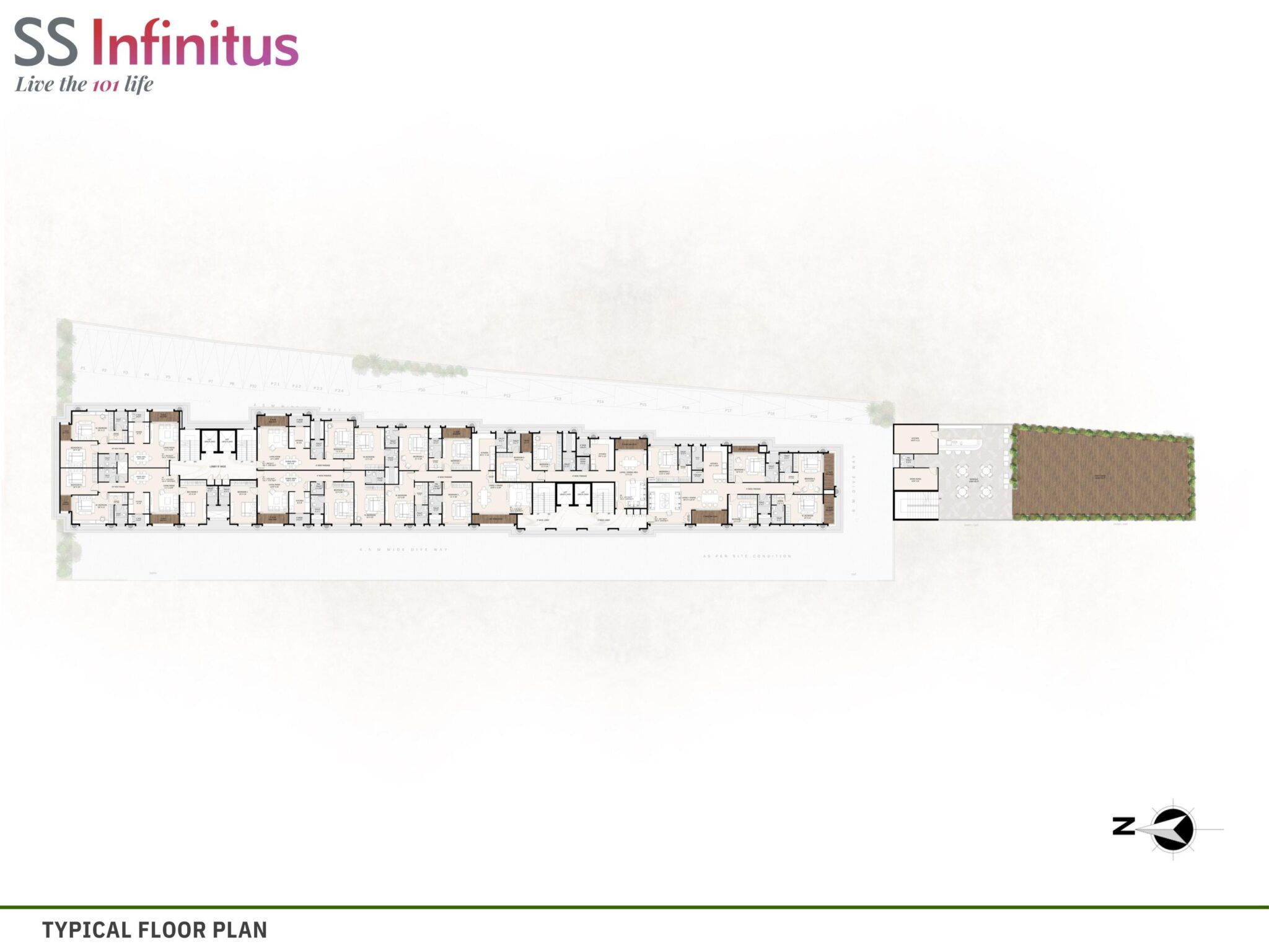 5 Star Super Luxury Apartment in Indore - SS Infinitus